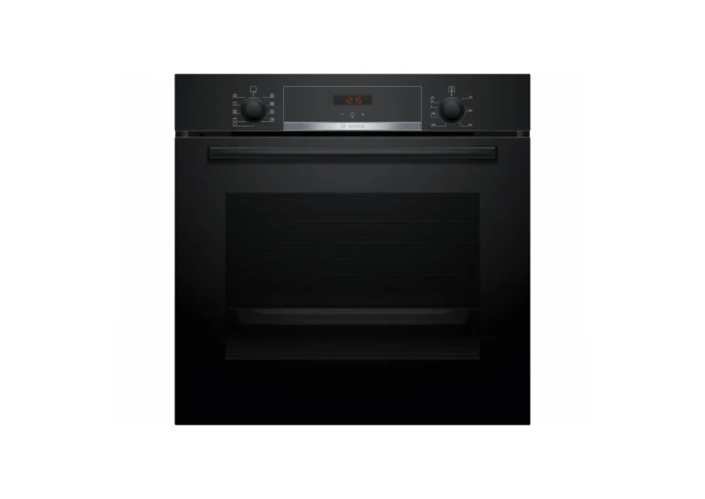 Ugradna rerna BOSCH HBA514BB3/Serija4/mehanicka/71L/3D vruc vazduh/crna ...