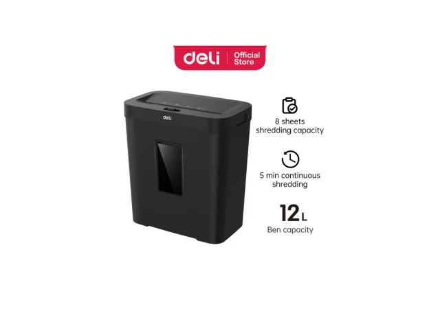 UNIŠTIVAČ PAPIRA DELI 8 lista, 12 litara, 5 minuta ET021 - Cena ...