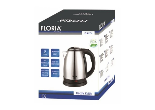 Zilan ZLN2768 kuvalo za vodu, 1,8L, 1500W, Inox | Samo 1170 RSD!